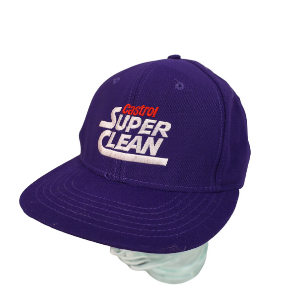 Vintage | Accessories | Vintage Castrol Super Clean Spellout Snapback ...